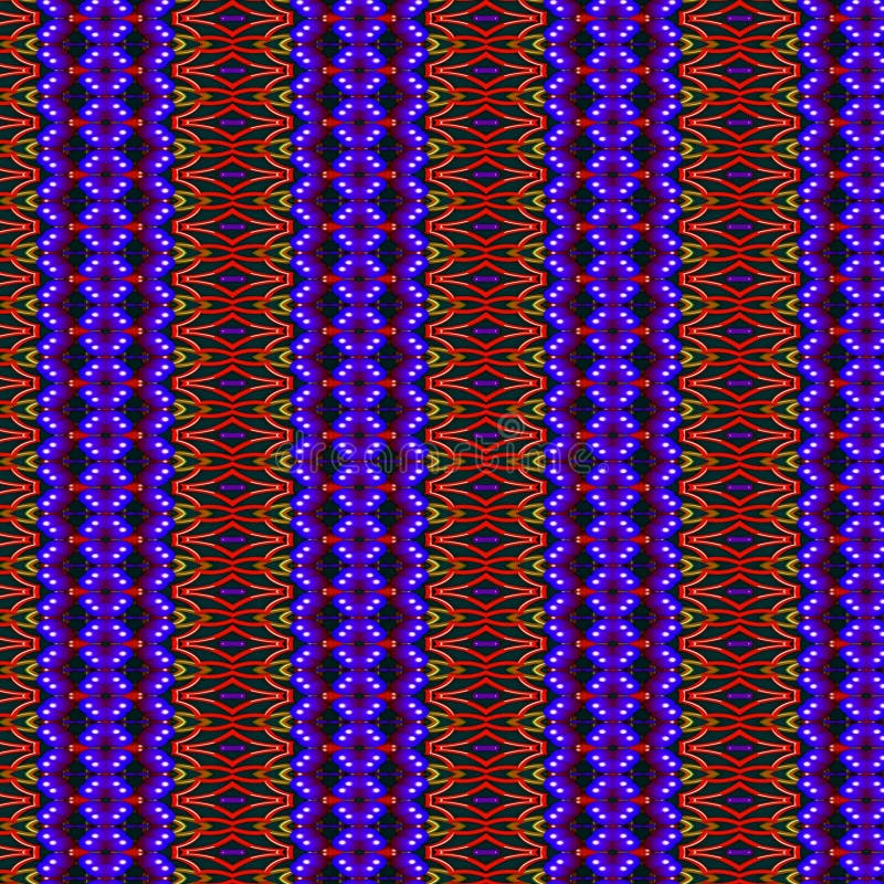 Seamless Repeating Multicolor Patterns. Multiple Squares with Patterns ...