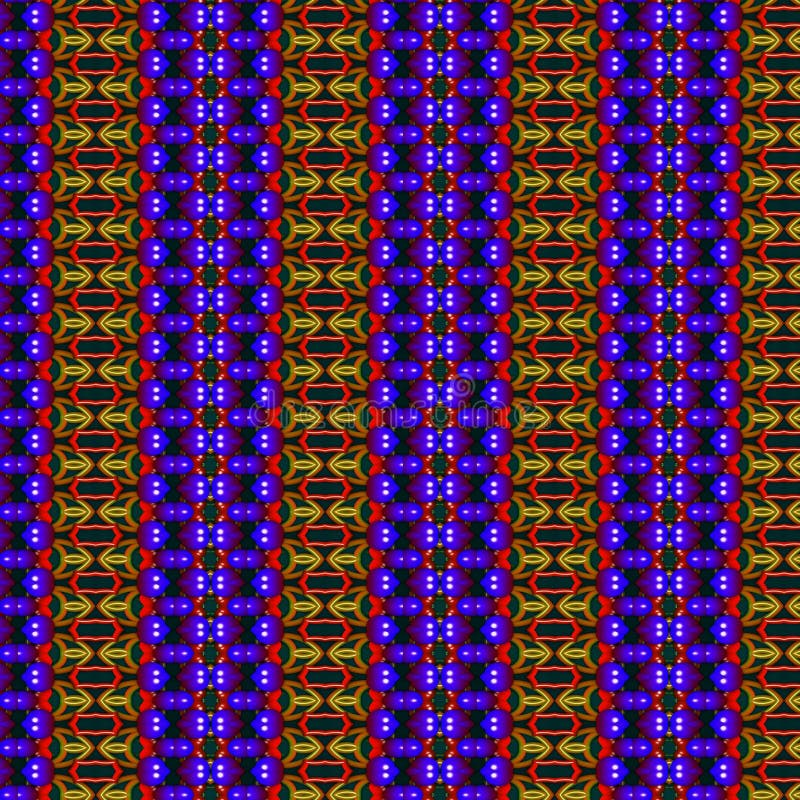 Seamless Repeating Multicolor Patterns. Multiple Squares with Patterns ...