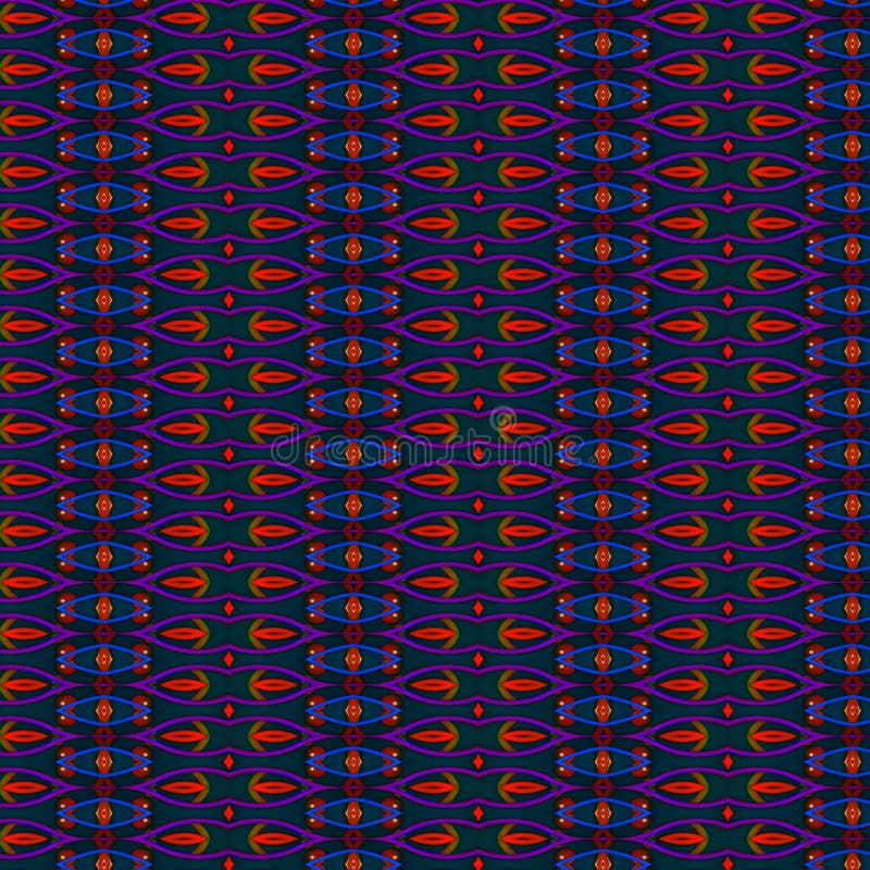 Seamless Repeating Multicolor Patterns. Multiple Squares with Patterns ...