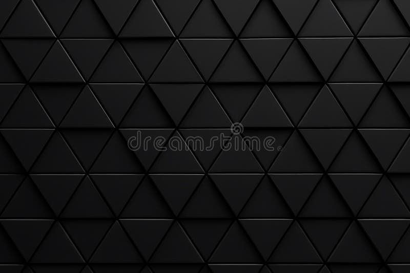 Dark Geometric Triangle Pattern with Subtle Light Accents Stock ...