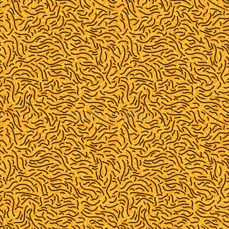 Seamless Repeating Pattern of Small Wave Lines Stock Vector ...