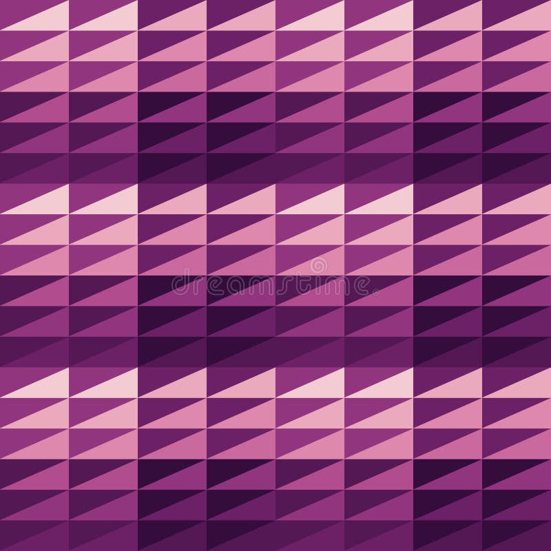 Seamless Repeating Pattern of Triangles Stock Illustration ...