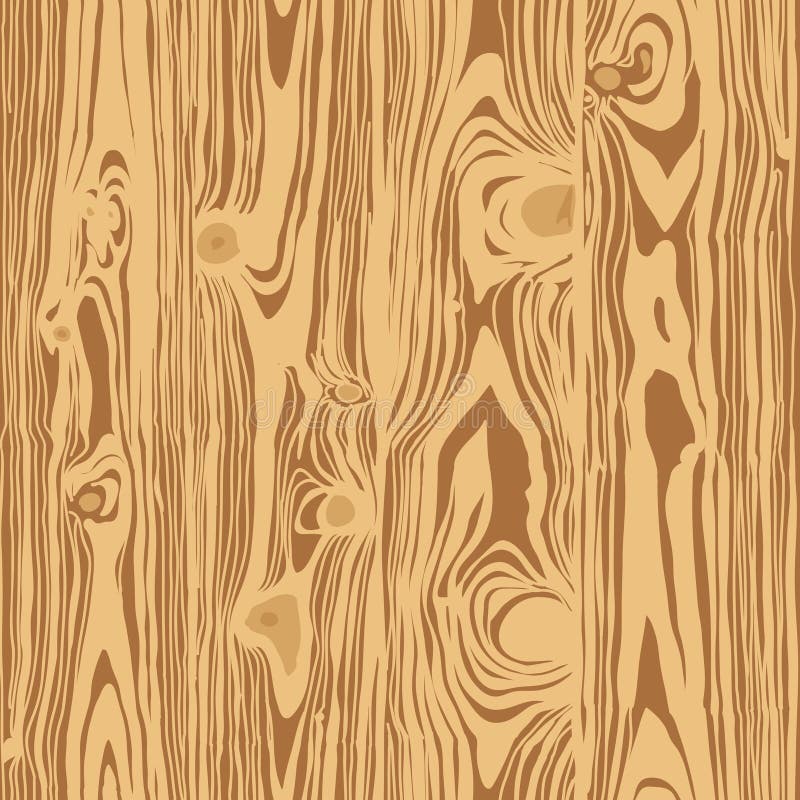 Seamless Repeating Pattern of Wood Stock Illustration - Illustration of ...