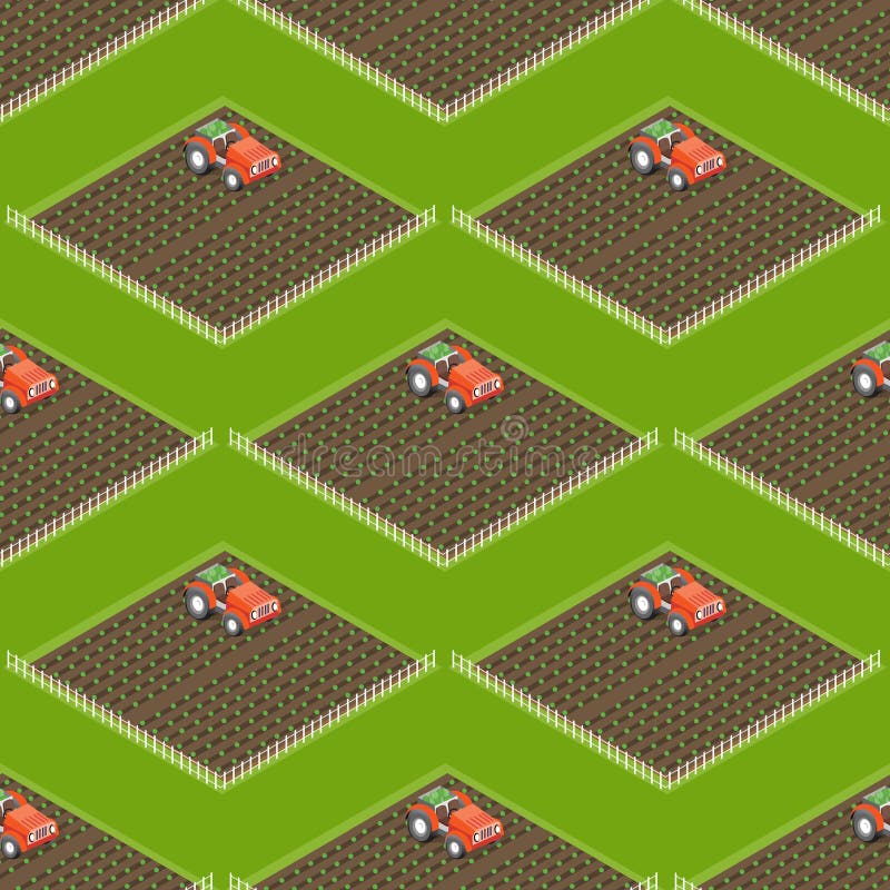 Seamless City Building House Repeating Tile Pattern Isometric ...