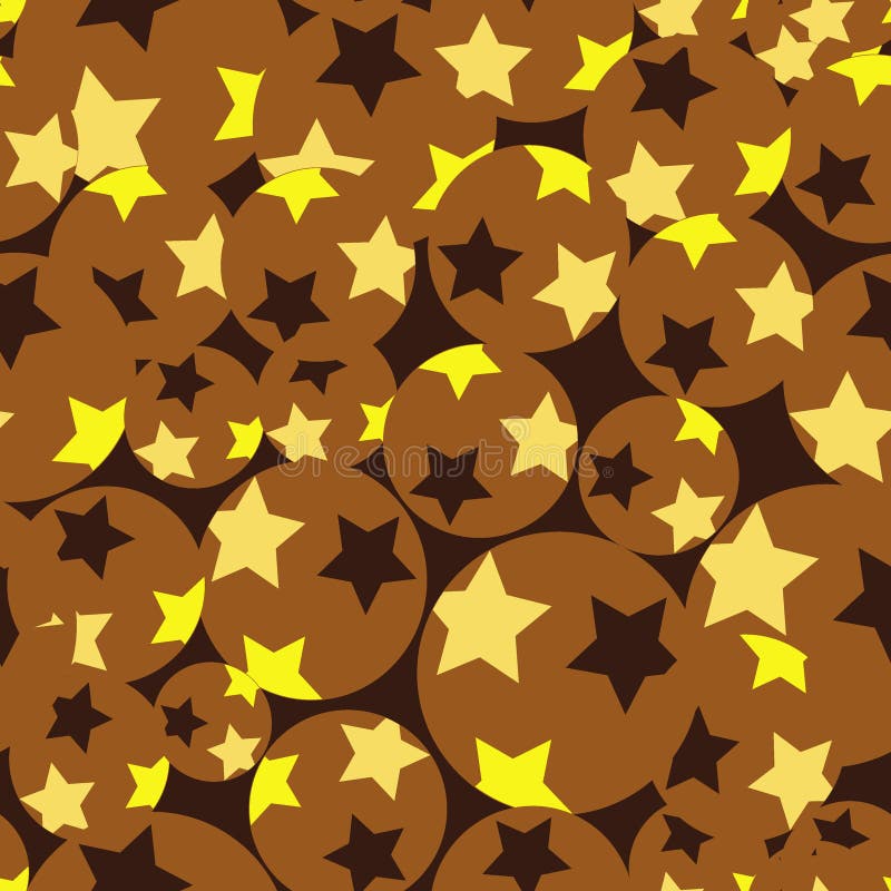 Seamless retro wallpapers stock vector. Illustration of circle - 3763442