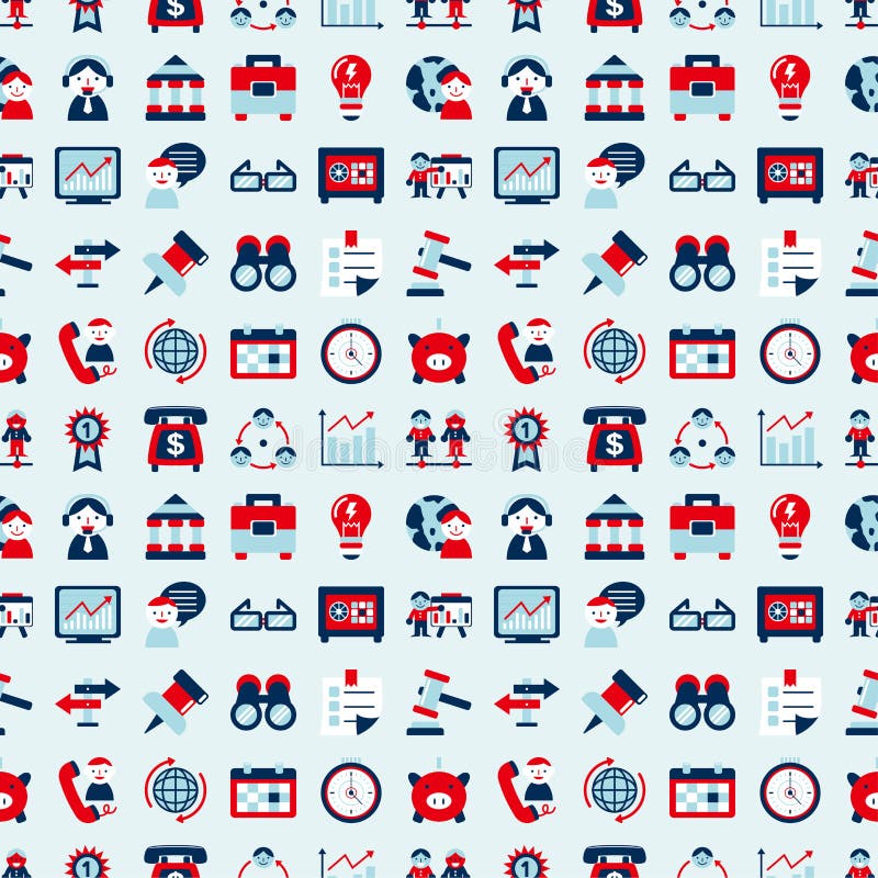 Seamless business pattern stock vector. Illustration of plan - 41547543