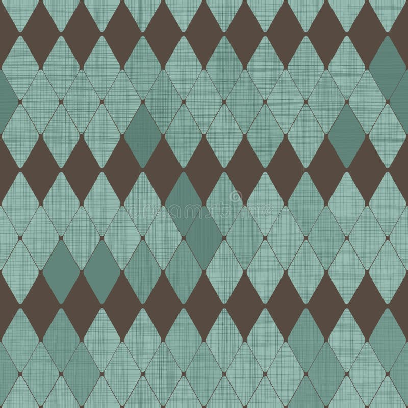 Harlequin Argyle Vector Seamless Pattern Stock Illustration ...