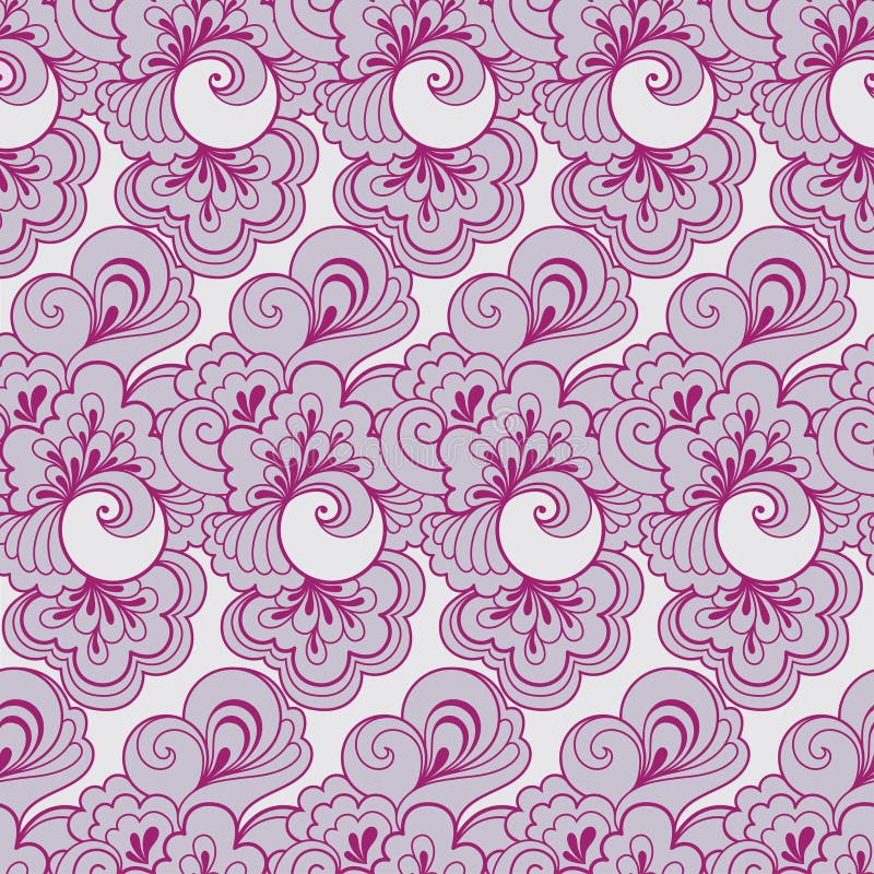 Seamless retro pattern stock vector. Illustration of graphic - 32341661