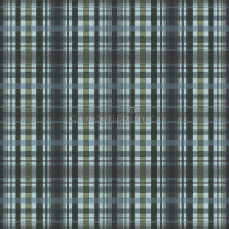 Grey Checkered Seamless Pattern Stock Illustration - Illustration of ...