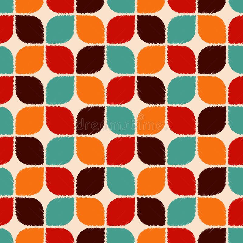 Seamless Retro Pattern [1] stock vector. Illustration of ancient - 10195694