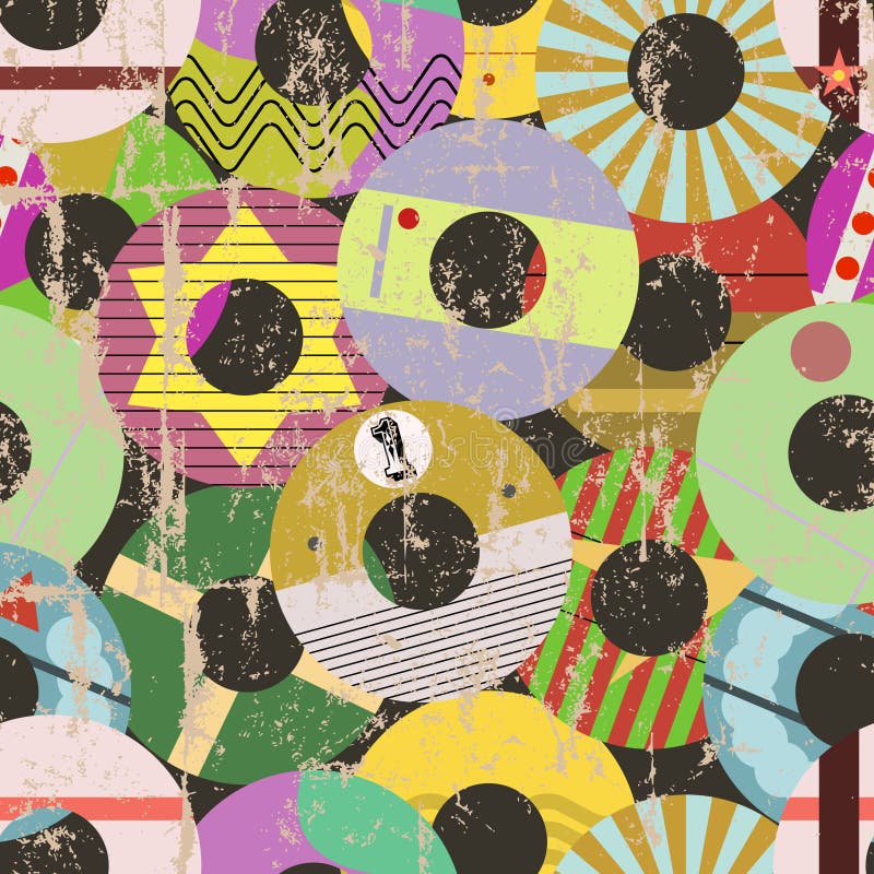 Retro 45 record stock vector. Illustration of 1970s, album - 20173745