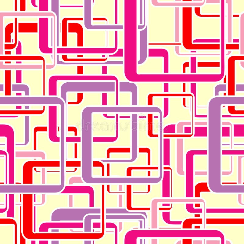 Seamless Retro Wallpaper Picture. Image: 3744763