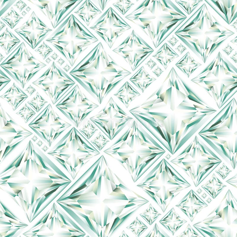 Seamless Rhombus Diamond Pattern Stock Illustration - Illustration of ...