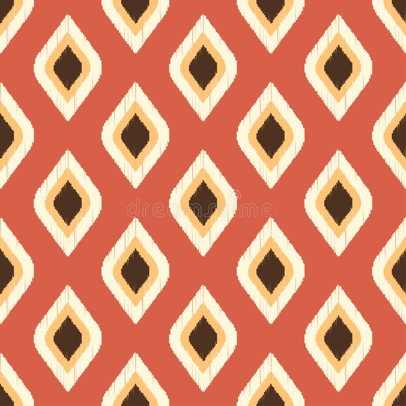 Seamless Rhombus Geometric Pattern Stock Vector - Illustration of ...