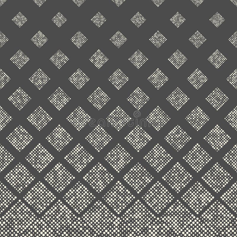 Seamless Rhombus Pattern. Abstract Monochrome Gradient Ornament Stock ...