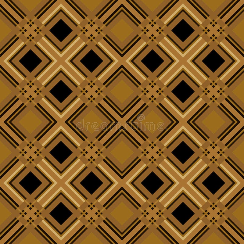 Seamless Rhombus Square Pattern Stock Illustration - Illustration of ...