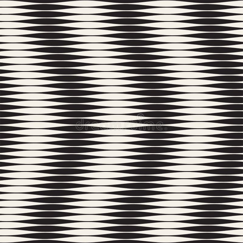 Seamless Ripple Pattern. Repeating Vector Texture. Wavy Graphic ...
