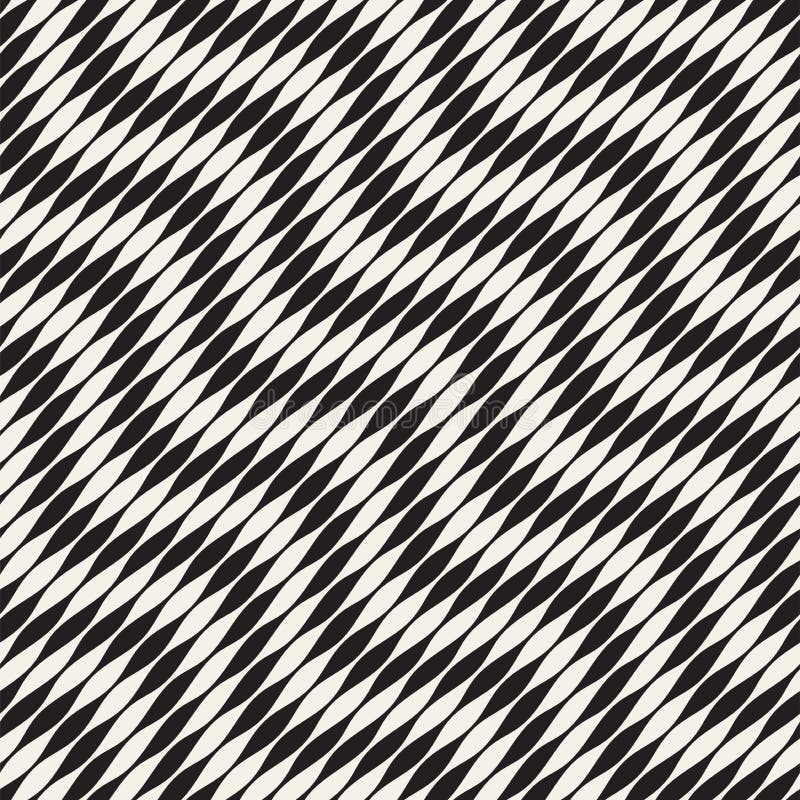 Seamless Ripple Pattern. Repeating Vector Texture. Wavy Graphic ...