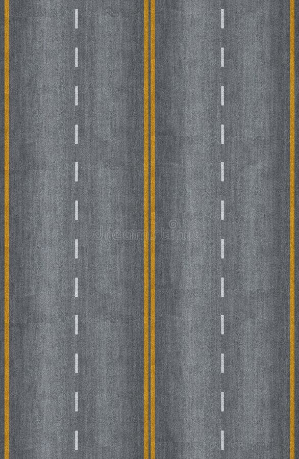 Seamless road texture stock illustration. Illustration of straight ...