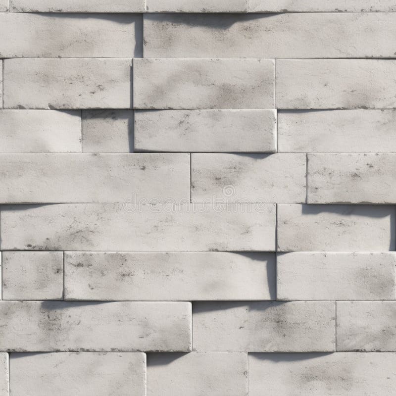 Seamless Rock Texture Wall Background Stock Illustration - Illustration ...