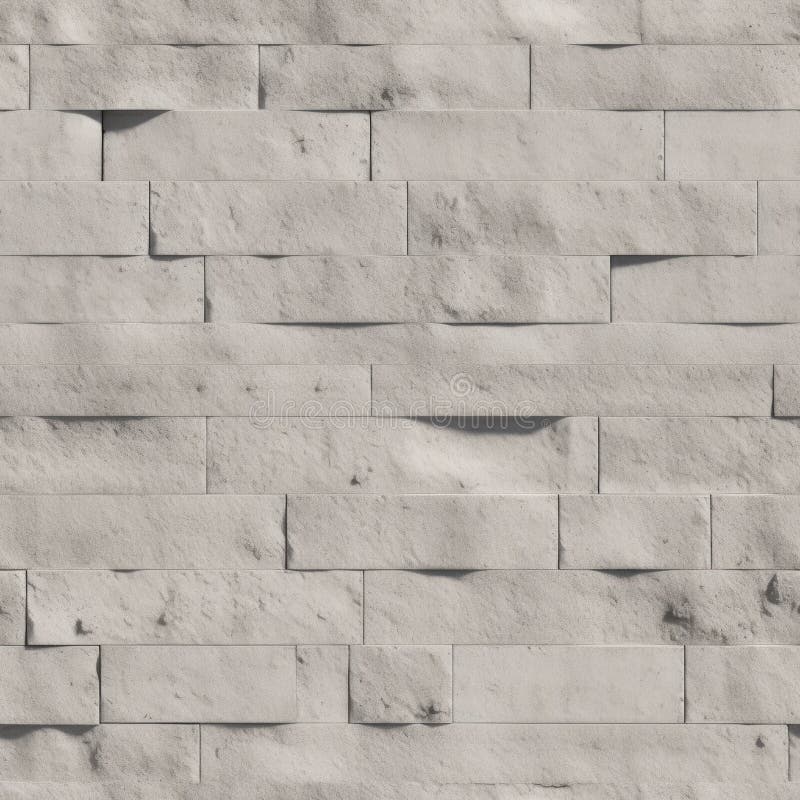 Seamless Rock Texture Wall Background Stock Illustration - Illustration ...