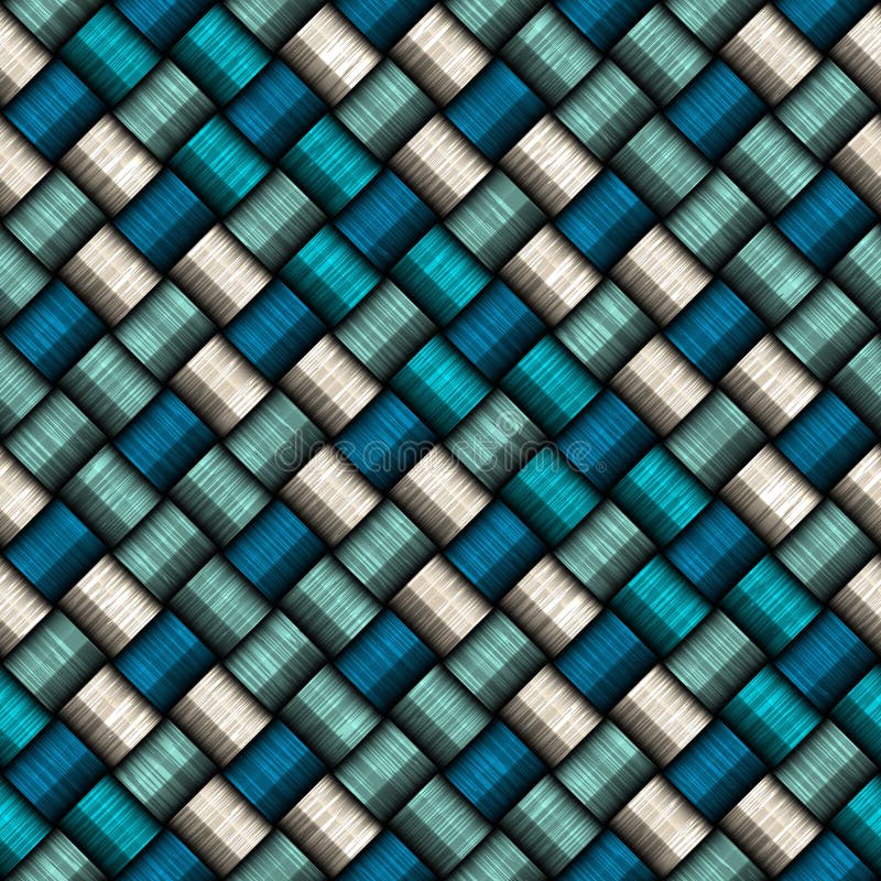 Seamless Rope Weave Pattern Stock Illustration - Illustration of thread ...
