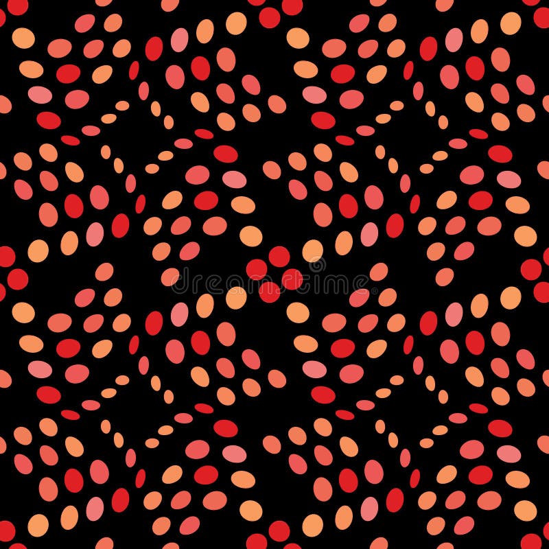 Seamless Round Bubbles Kids Pattern in Vector. Stock Vector ...