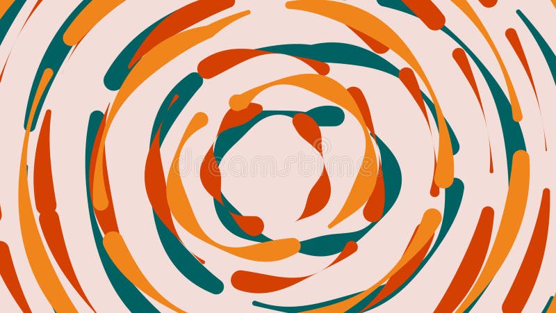Seamless Round Colorful Background Stock Illustration - Illustration of ...