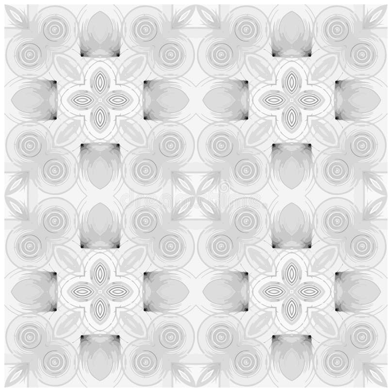 Seamless round hand drawn stock vector. Illustration of element - 35148277