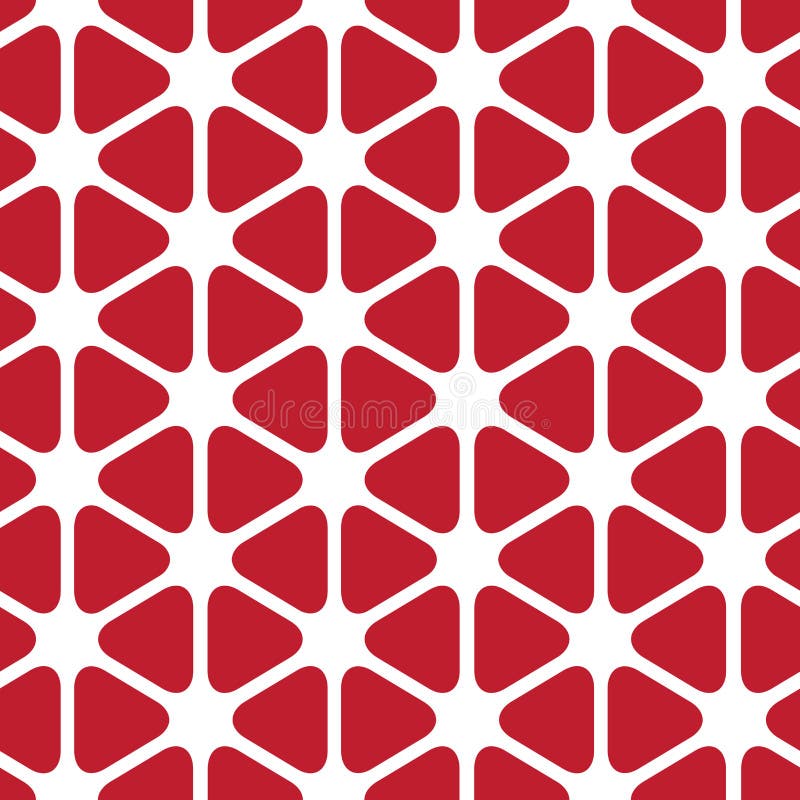 Seamless Rounded Triangle Pattern Background Stock Illustration ...