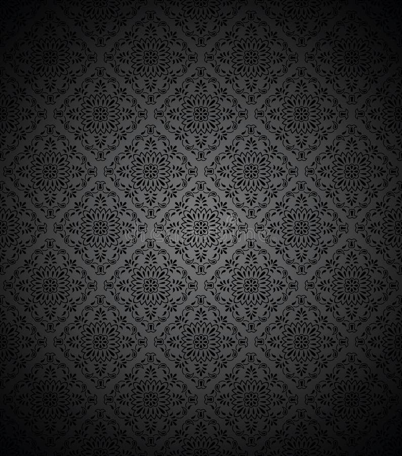 Seamless Fancy Floral Background-pattern Stock Vector - Illustration of ...