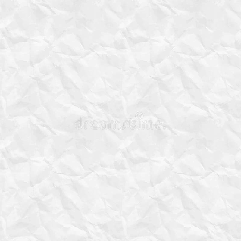 Seamless Rumpled Paper Texture Stock Vector - Illustration of pattern ...