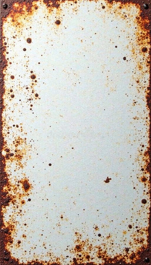 Seamless Rusty Metal, Peeling White Paint Texture Background , Abstract ...