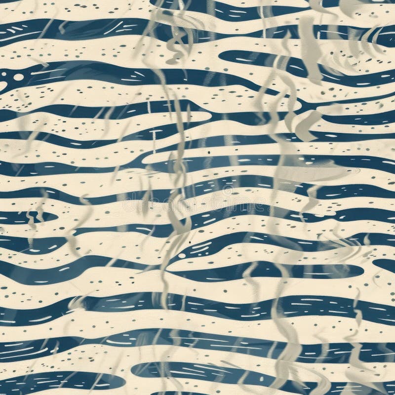 Seamless Sand Ripple Pattern in Coastal Tidepool.Seamless Sand Ripple ...