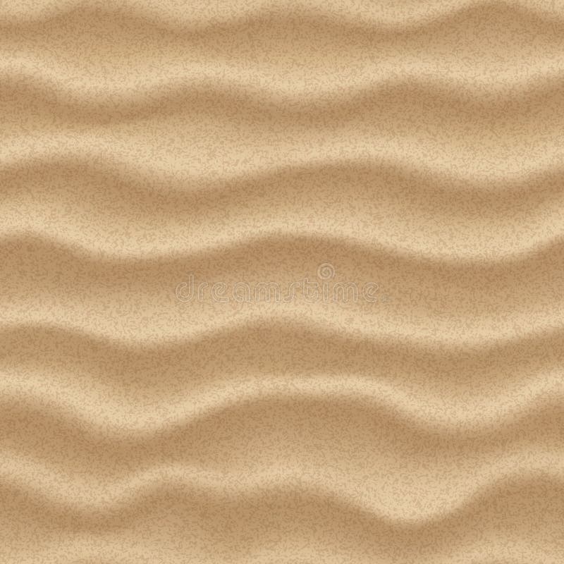 Seamless sand texture stock illustration. Illustration of travel - 39095016