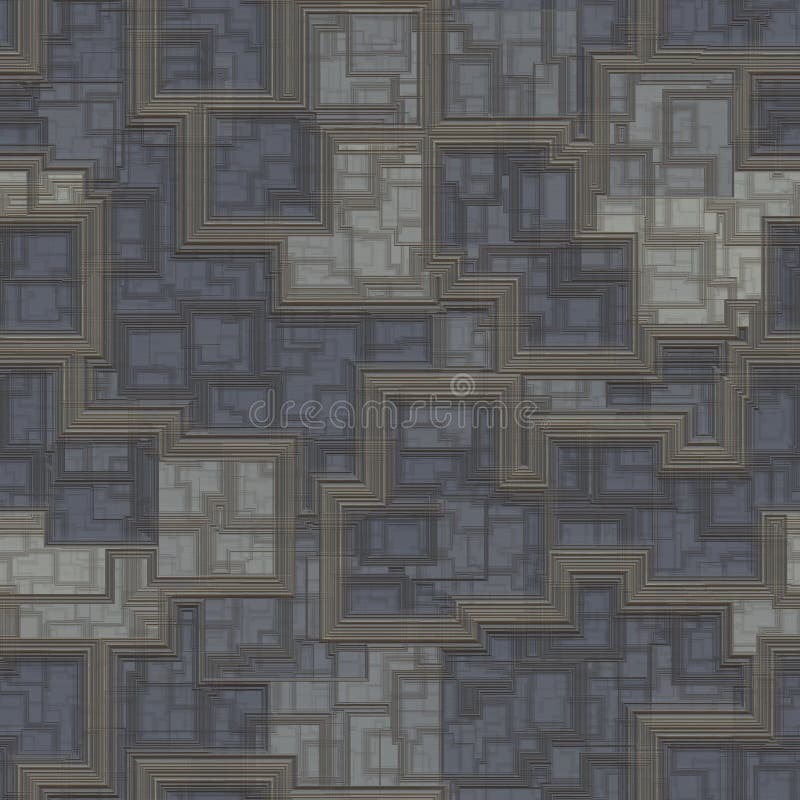 Spaceship Hull Texture or Pattern. Seamless SciFi Panels. Futuristic ...