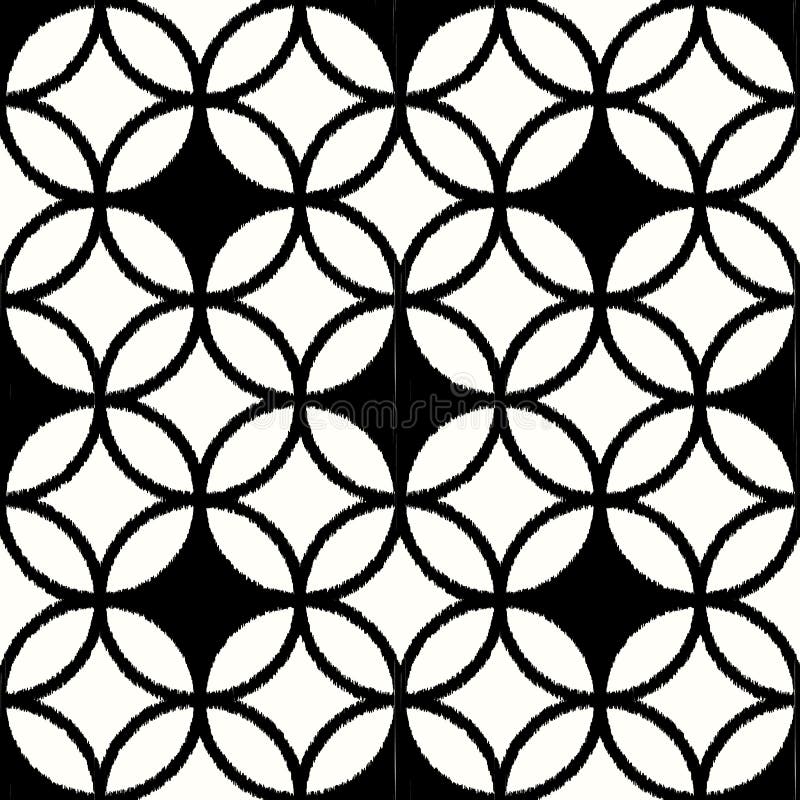 Seamless Scribble Mesh Geometric Pattern Stock Vector - Illustration of ...