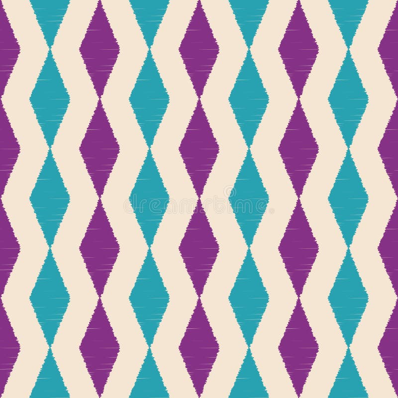 Purple Geometric Jewel Shapes Seamless Pattern Stock Vector ...