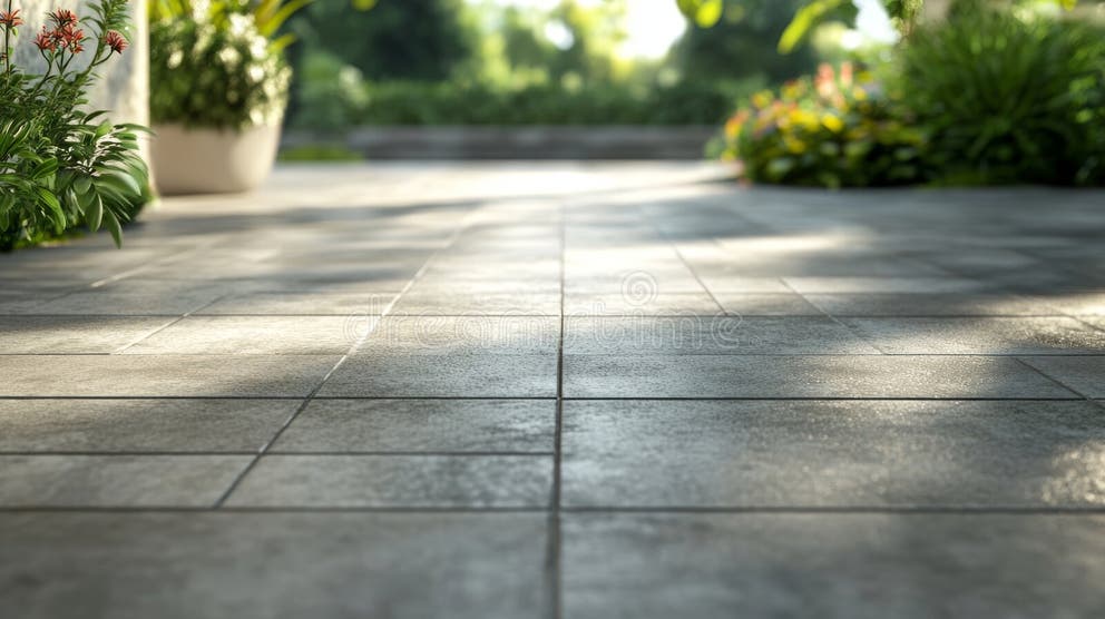 Seamless SelfLocking Concrete Pavement Texture Tile for Exterior Use ...