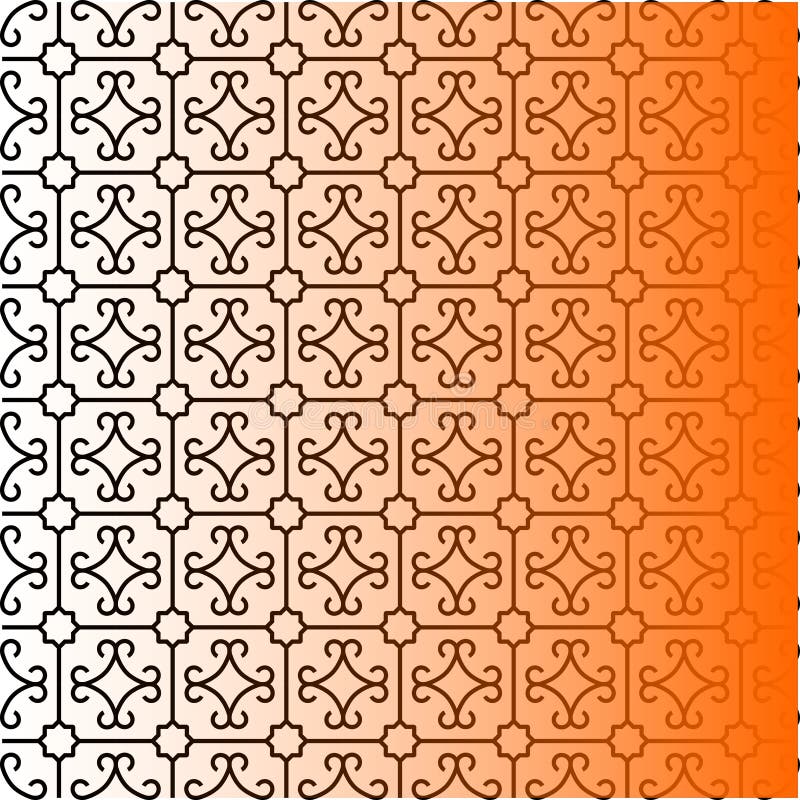 Seamless Pattern with Shaded Background Stock Illustration ...