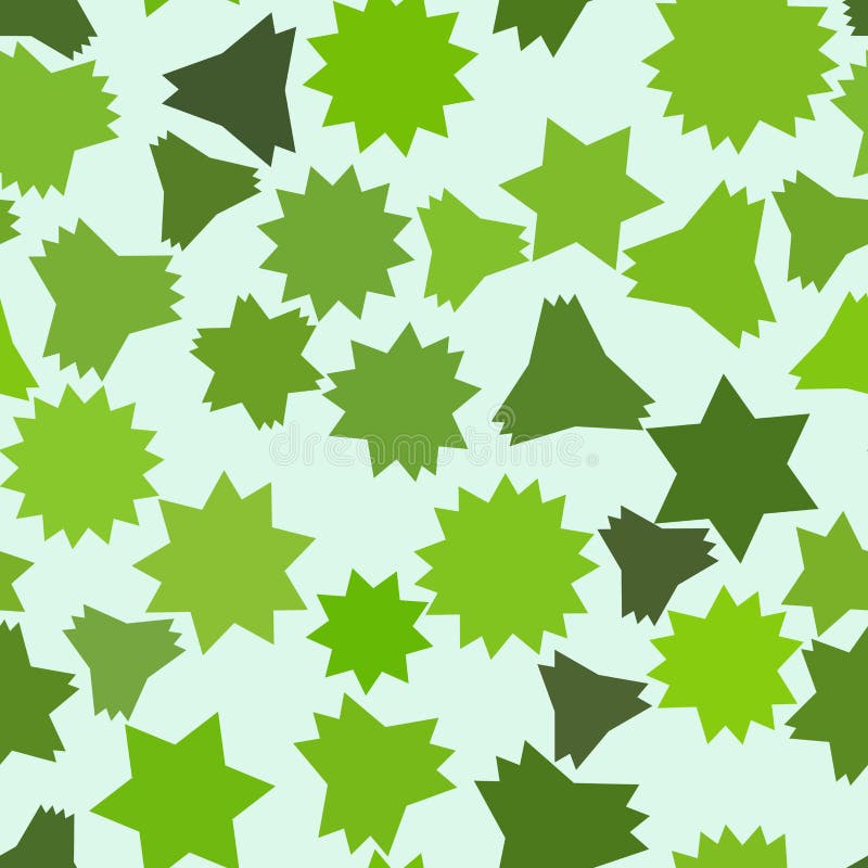 Seamless Shape of Star, Abstract Geometric Background Pattern. Style ...