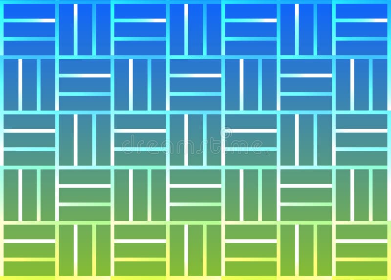 Seamless Shining Squares and Rectangles Pattern in Blue and Green ...