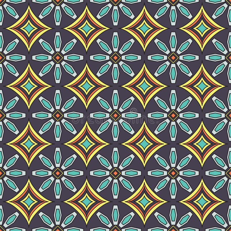 African Shweshwe Pattern Design Seamless Stock Illustration ...