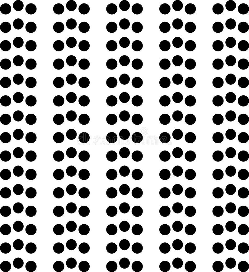 Seamless Simple Circle Pattern Curtain Useful Pattern Tile Pattern Uses ...