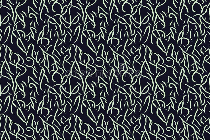 Seamless Simple Pattern of Random Lines Black and White Stock Vector ...