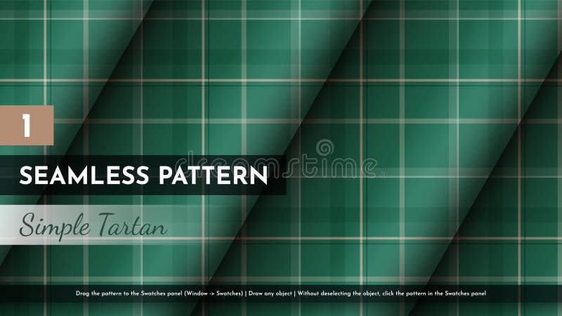Seamless Simple Tartan Pattern. Traditional Scottish Texture ...