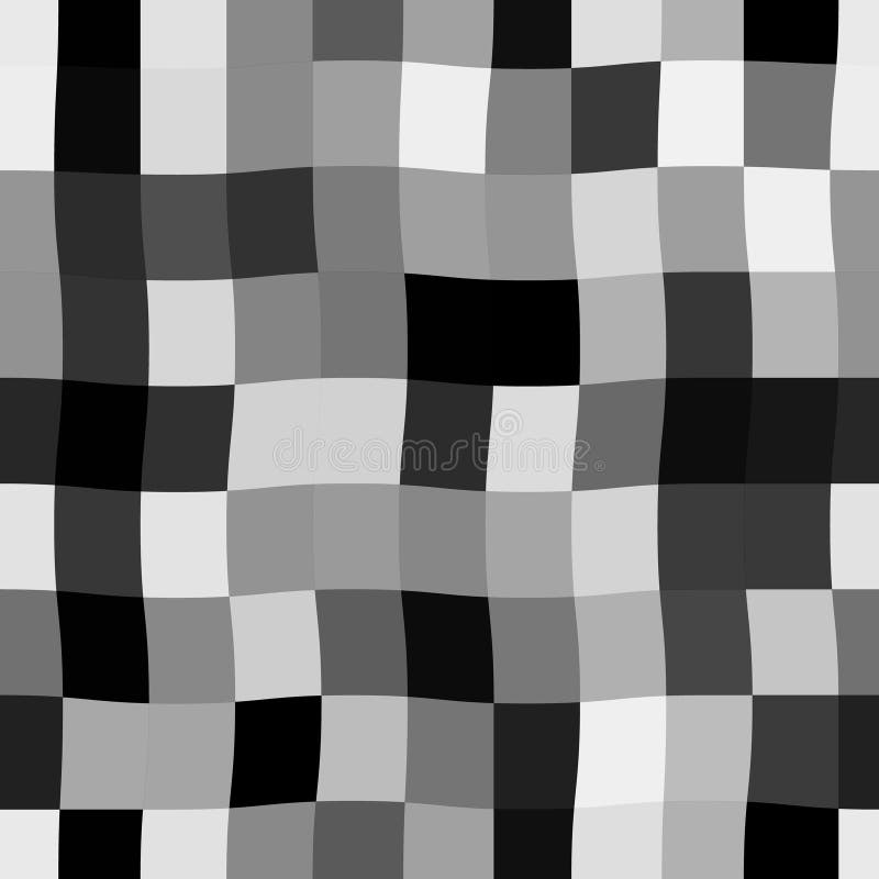 Seamless Simple Vector Checkered Striped Endless Ornament Stock Vector ...