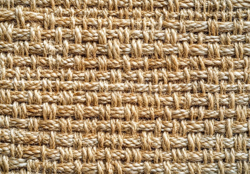 Seamless Sisal Carpet Texture Background Stock Illustration ...