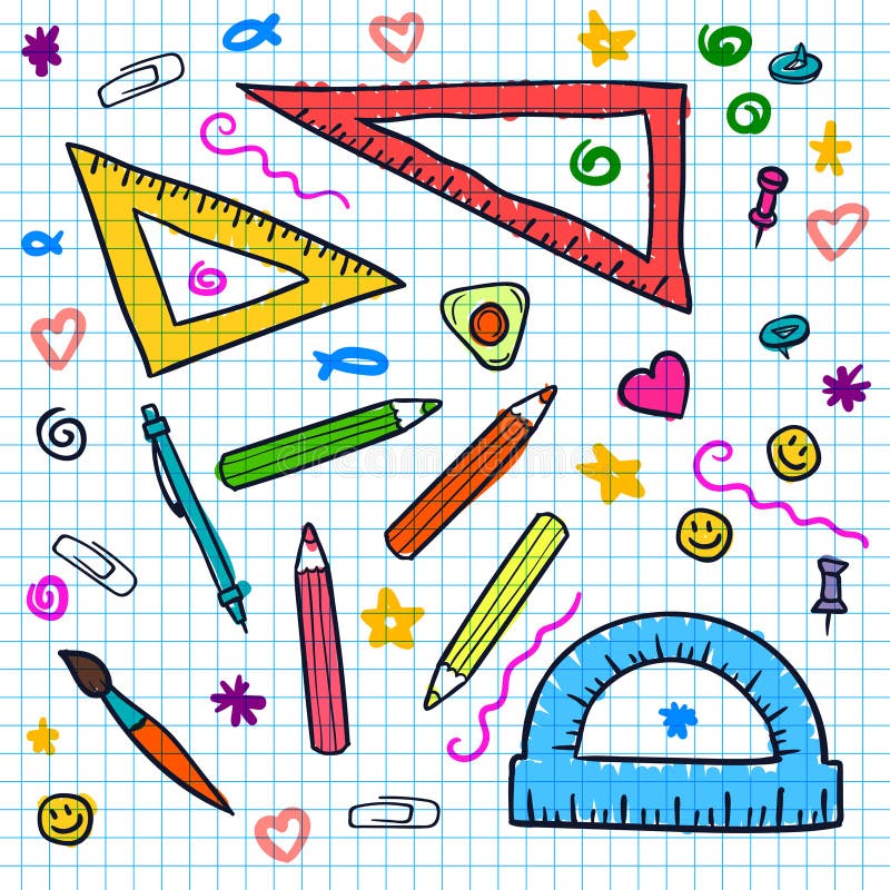 School Doddle Stock Illustrations – 114 School Doddle Stock ...