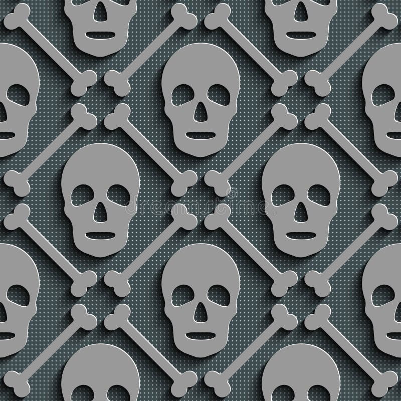 Skull Pattern Stock Illustrations – 44,419 Skull Pattern Stock ...